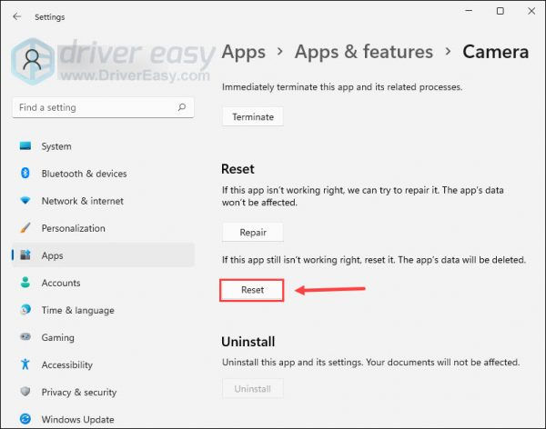 [SOLVED] Camera Not Working on Windows 11/10 - Driver Easy