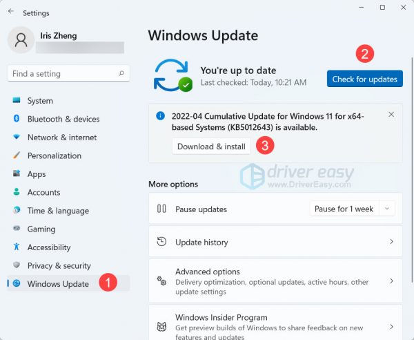 [FIXED] Windows 11 Start Menu Not Working - Driver Easy