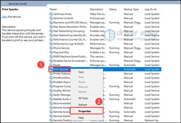 [SOLVED] Local Print Spooler Service Not Running on Windows - Driver Easy