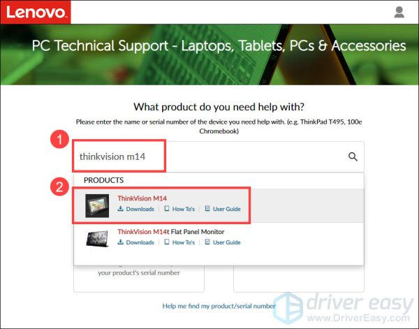 Lenovo Monitor Driver Download & Update - Driver Easy