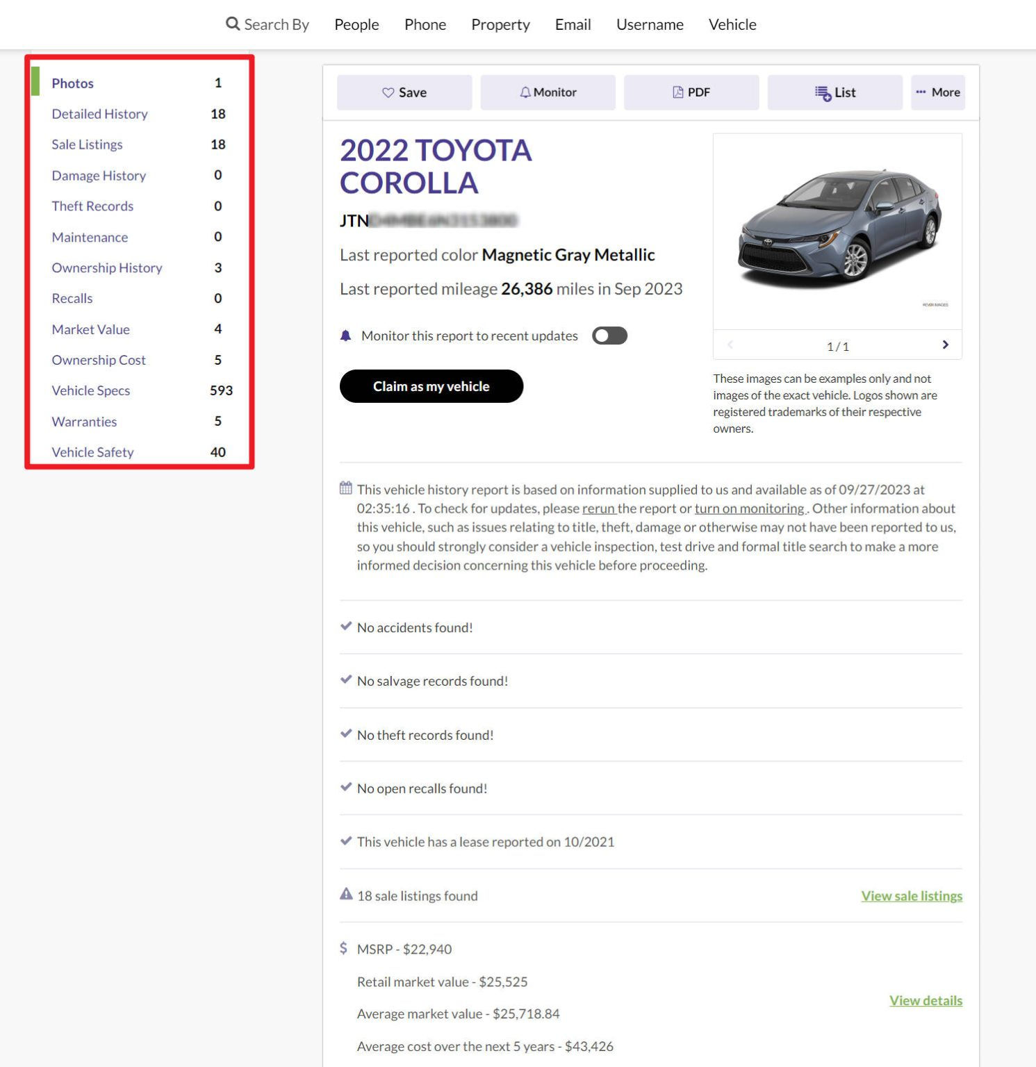 How to Run a VIN Search (2026) - Driver Easy