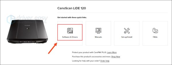 Canon Scanner Drivers Download for Windows | Free & Easy - Driver Easy