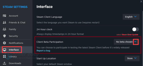 6 Ways to Fix Steam Black Screen/ Not Loading 2025 - Driver Easy