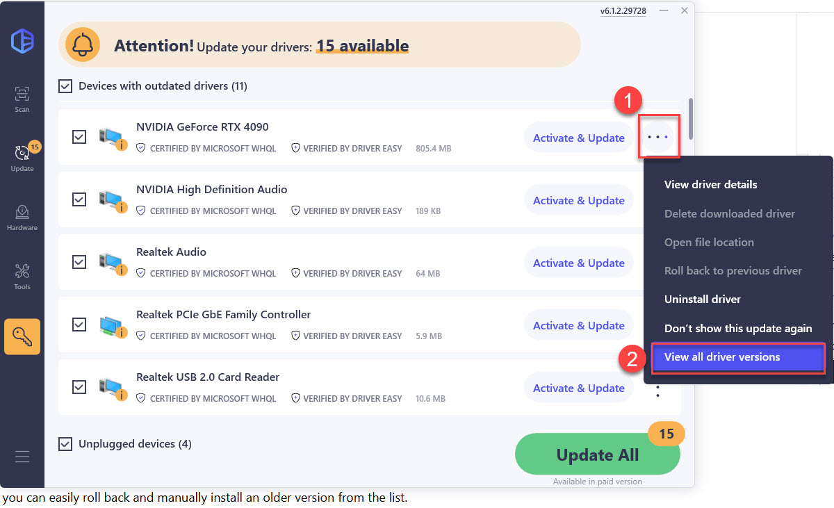 How to Update NVIDIA GeForce RTX 4090 Driver - Driver Easy