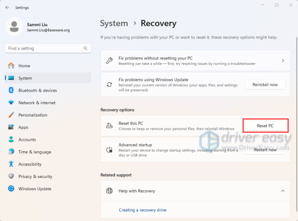 7 Ways to Fix Windows 11 Randomly Restarts - Driver Easy