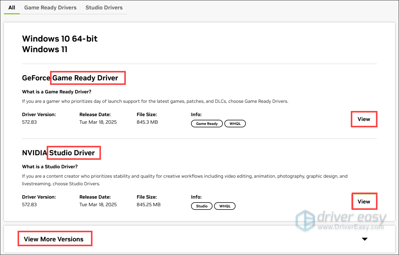 How to Roll back NVIDIA Drivers in Windows 11 & 10 - Driver Easy