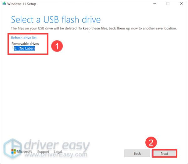 How to Create Windows 11 Install Media USB - Driver Easy