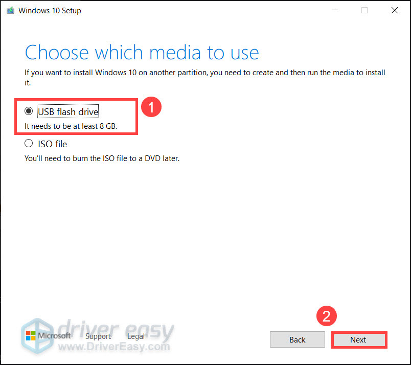 How to Burn Windows 10 ISO to USB - Driver Easy
