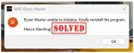 Ryzen Master unable to initialize [Solved!] - Driver Easy