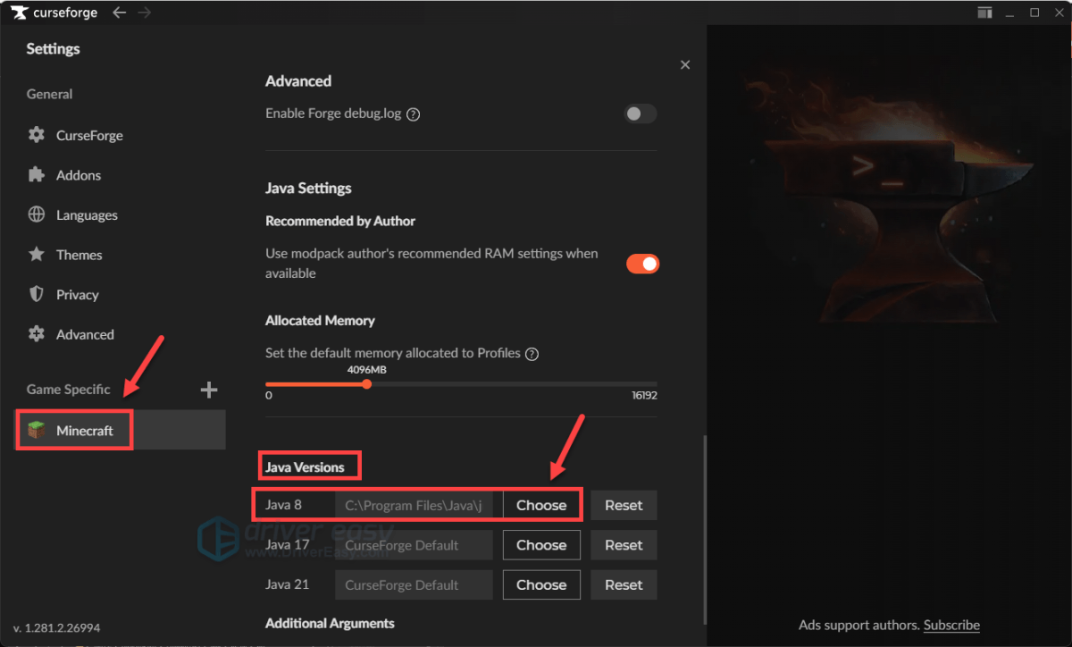 [SOLVED] CurseForge Not Launching Minecraft - Driver Easy