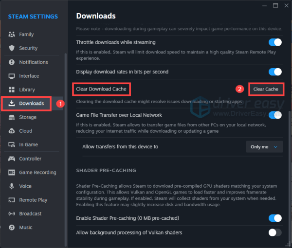 Steam Stuck on "Loading user data" [Solved!] - Driver Easy