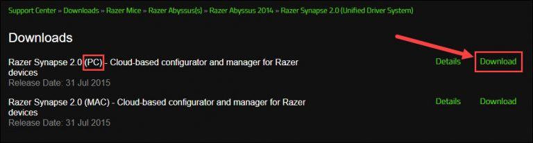 Razer Maus Treiber Download und Update unter Windows - Driver Easy German