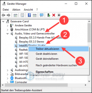 HP Audio Treiber kostenlos Download & Update Windows - Driver Easy German