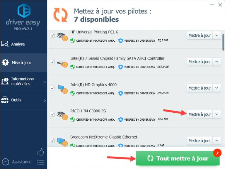 Télécharger Ricoh IM C3000 driver - Driver Easy France