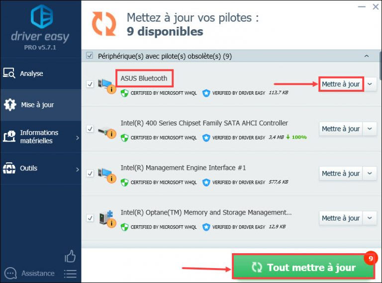 2023|Télécharger le Bluetooth driver ASUS pour Windows 10 - Driver Easy ...
